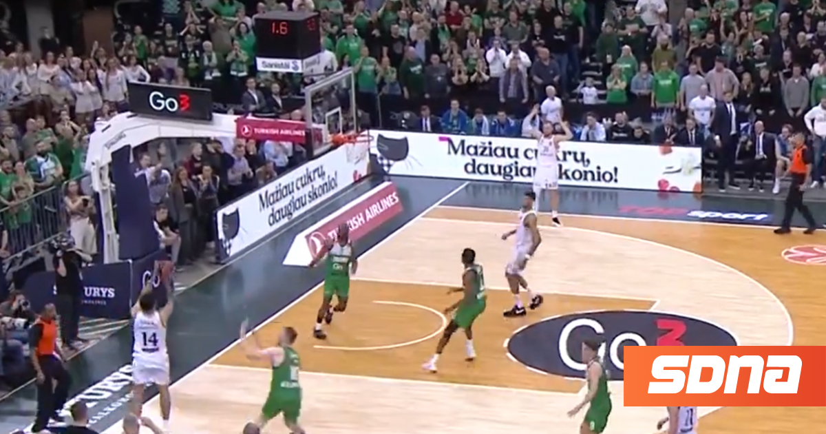 Το buzzer beater του Ντεκ που γονάτισε τη Ζαλγκίρις (vid) | SDNA